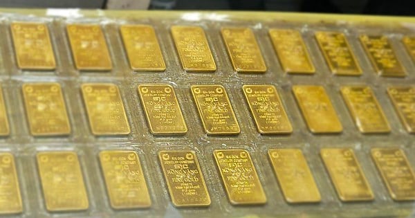 Soaring 2 million VND, SJC gold bar price reaches unprecedented level