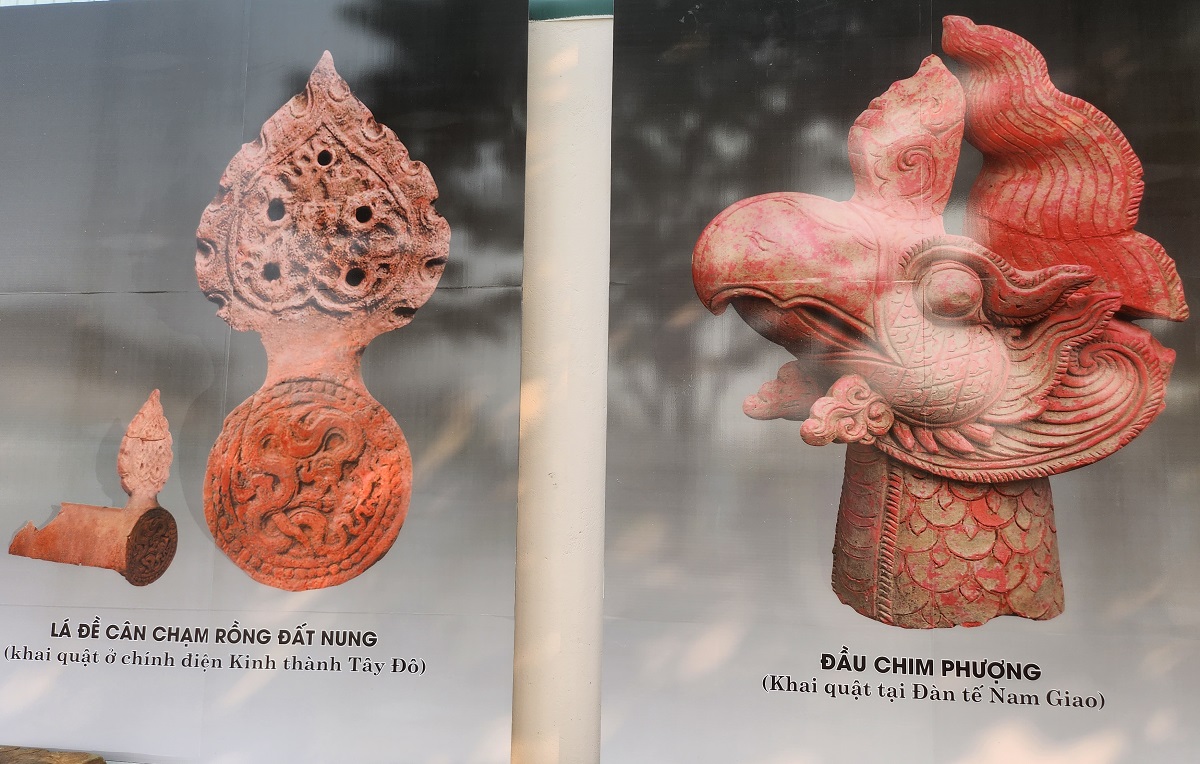Nhiều hiện vật độc đáo lần đầu được trưng bày ở Thành nhà Hồ