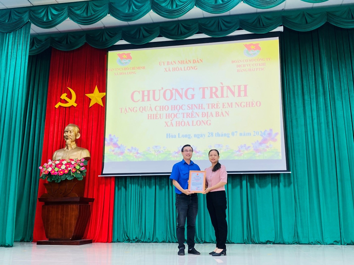 Đoàn thanh niên PTSC M&C tổng kết hè năm 2024 cho thanh, thiếu nhi