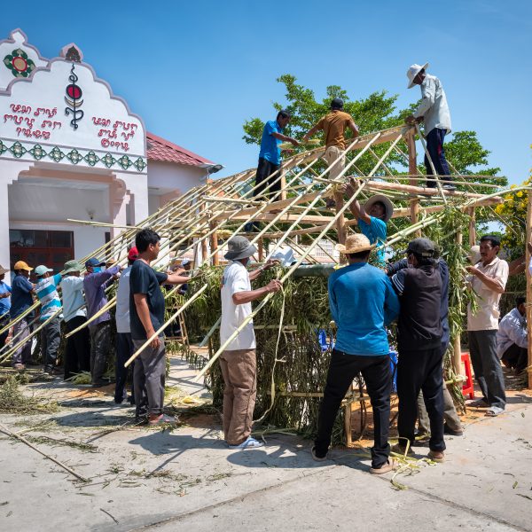 The work of the Muk Pajaw (Ba Bong) ordination ceremony