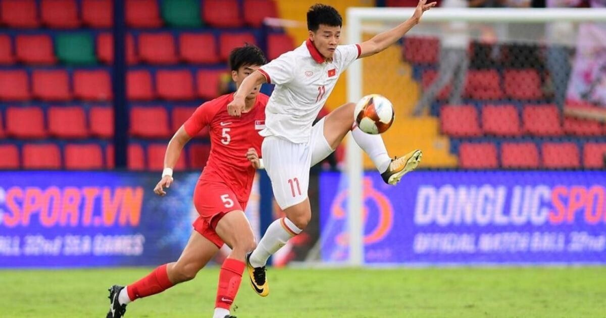 Kết quả U22 Việt Nam vs U22 Singapore: Nỗi buồn cuối trận
