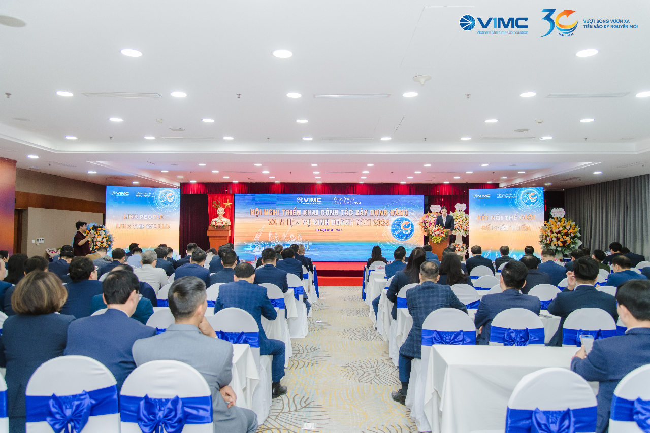 Hội nghị triển khai công tác xây dựng Đảng và nhiệm vụ kinh doanh năm 2025: VIMC hướng tới 30 ...