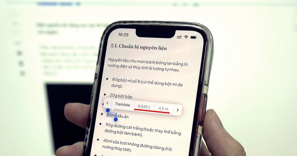 Mẹo chuyển đổi nhanh đơn vị đo lường trên iPhone