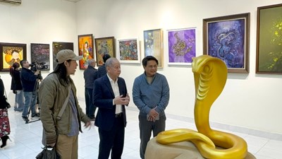 Opening of the exhibition "Spring - Zodiac At Ty 2025"