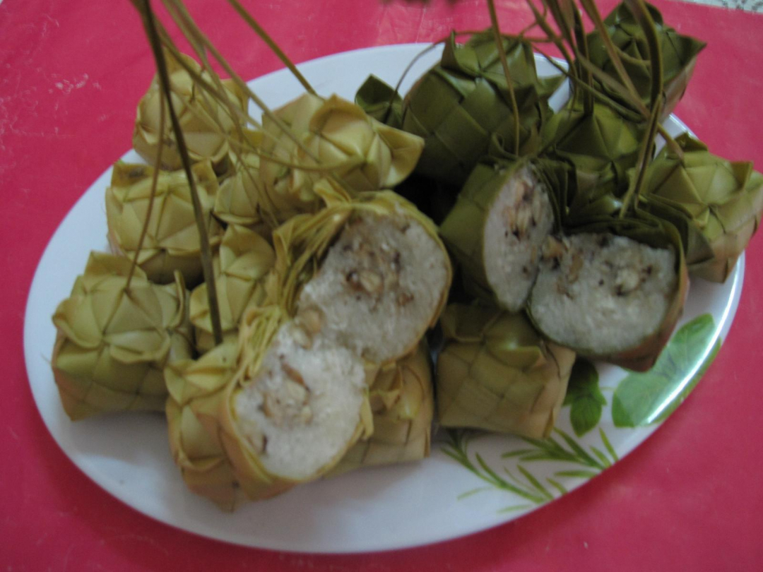 Soft and fragrant Katom cake on Khmer New Year's Day