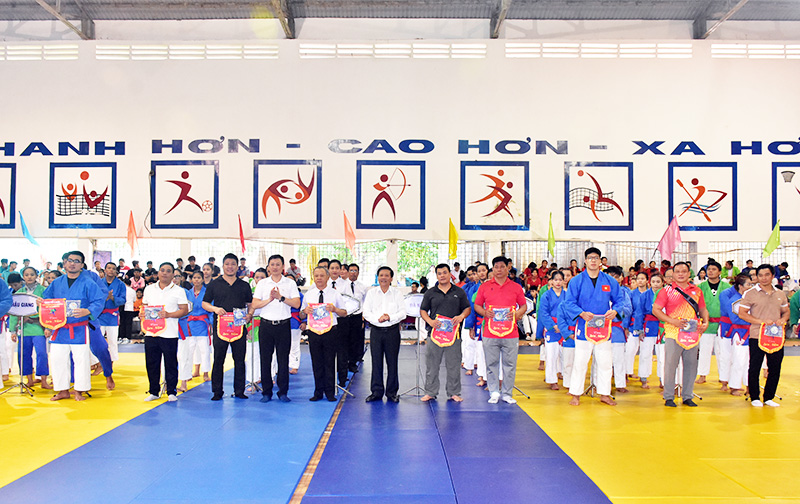 Opening of the 6th National Kurash Championship, 2024