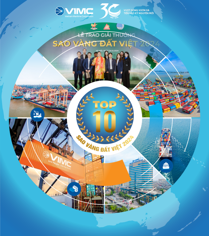 VIMC is in the top 10 Golden Stars of Vietnam thanks to 5 core values ...