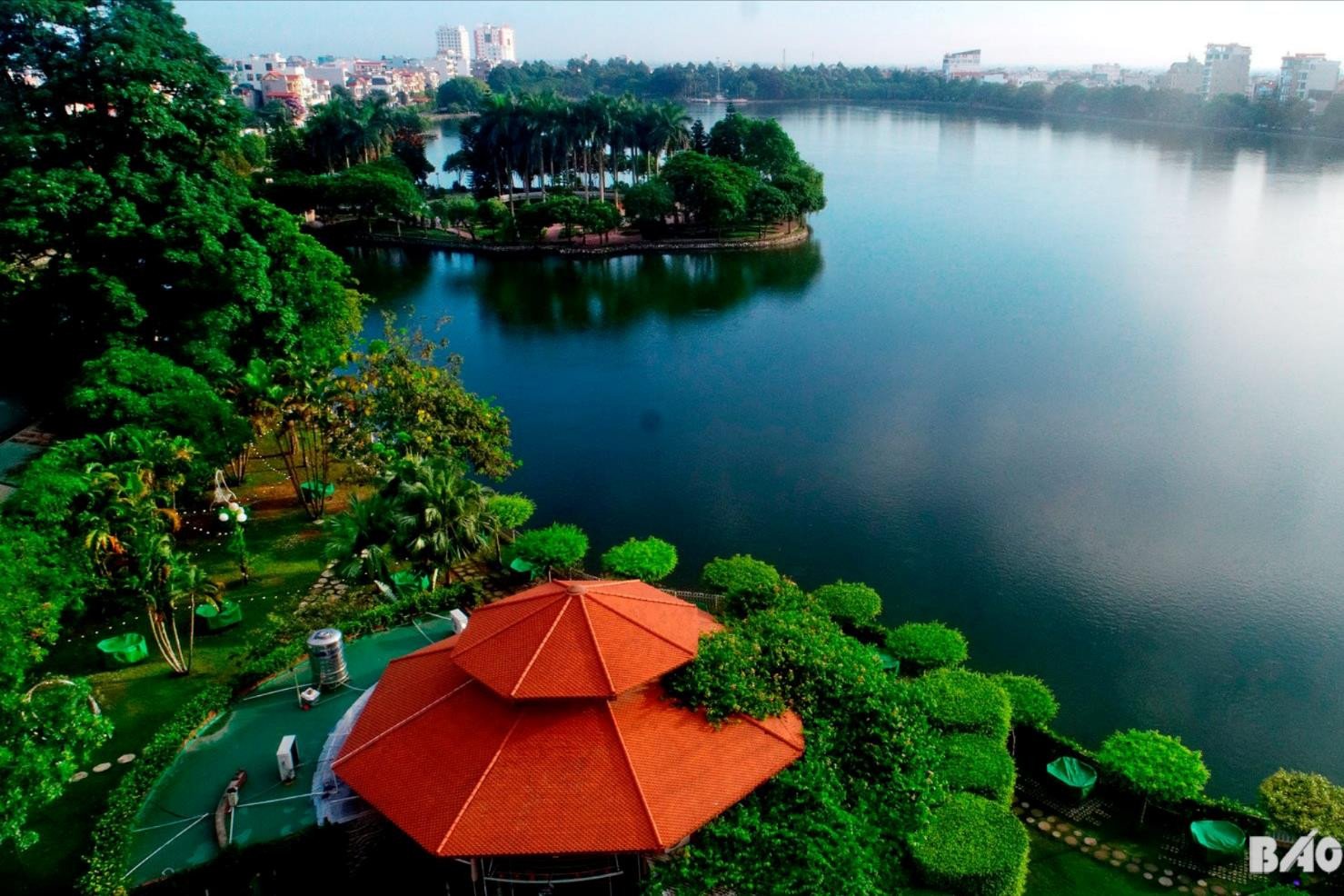 Bach Dang Park - A lyrical and peaceful corner in the heart of Hai Duong City