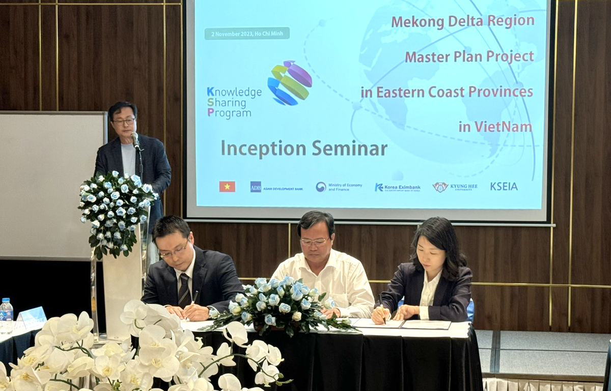 Kick-off workshop for the Mekong Delta Master Plan Project in the Eastern Coastal Provinces of ...