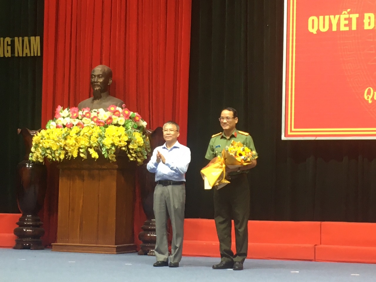 Đại tá Hồ Song Ân được Bộ trưởng Bộ Công an điều động và bổ nhiệm giữ ...