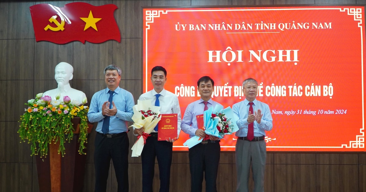 Appointing comrade Nguyen Duc Binh to hold the position of Director of the Department of ...