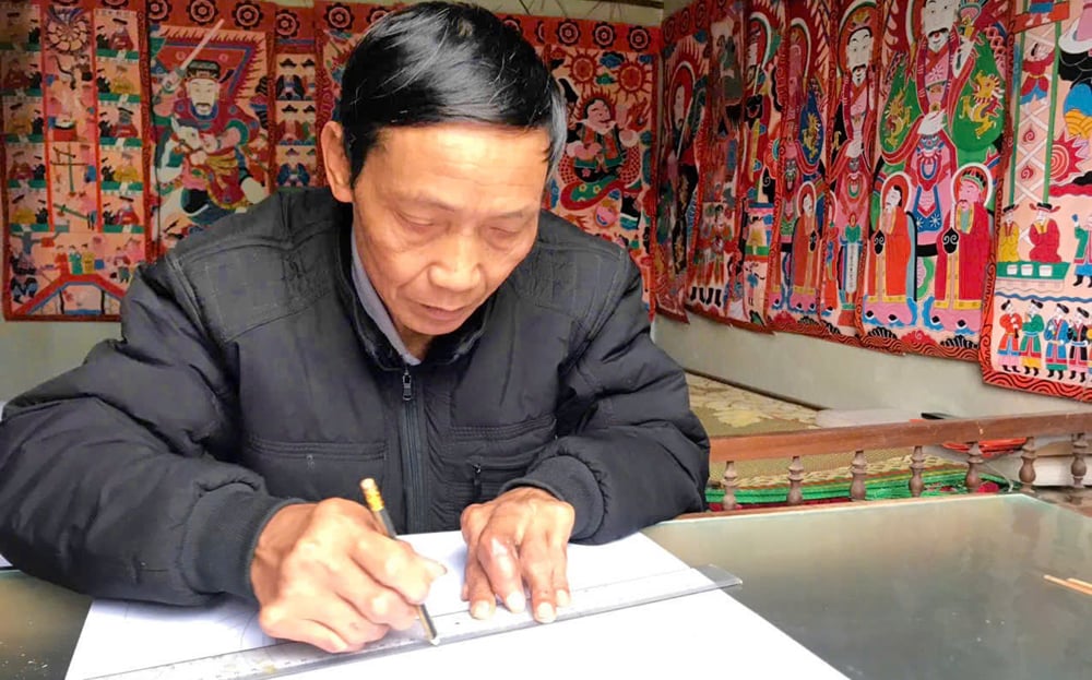 Preserving Dao culture through worship paintings