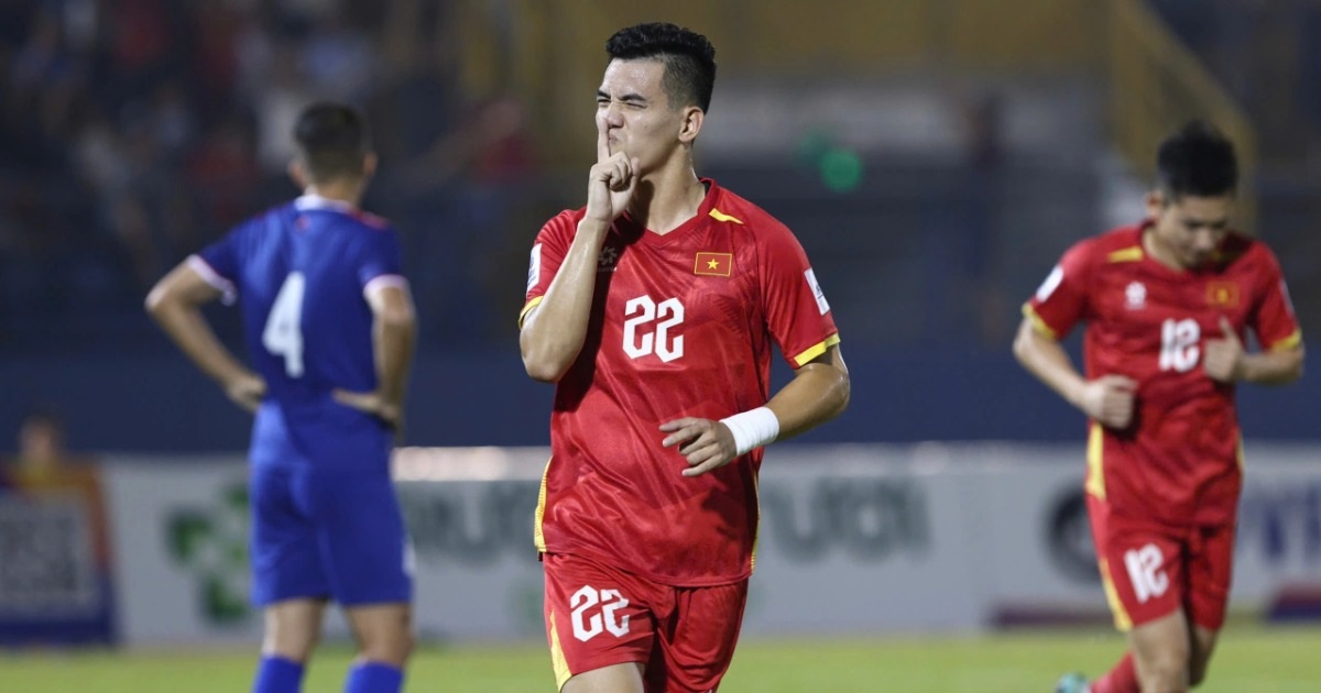 Vietnam 1-1 Nepal (Half-time): Tien Linh scores, unexpected goal conceded