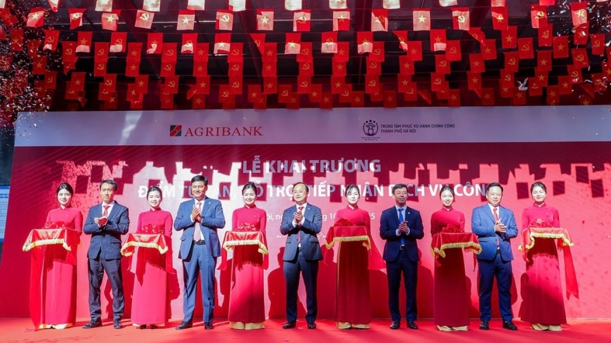 Agribank und das Hanoi City Public Administration Service Center ...