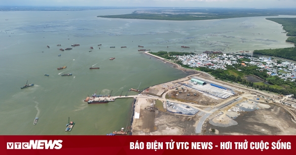 Overview of the Can Gio land reclamation mega-project after nearly half ...
