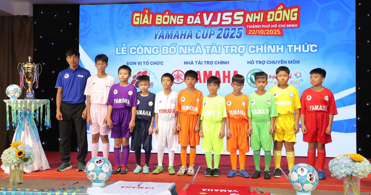 Exciting children's football tournament in Ho Chi Minh City: Four ...