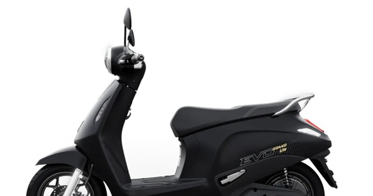 VinFast Evo Grand Lite: Price 18 million VND, maximum range 198 km.