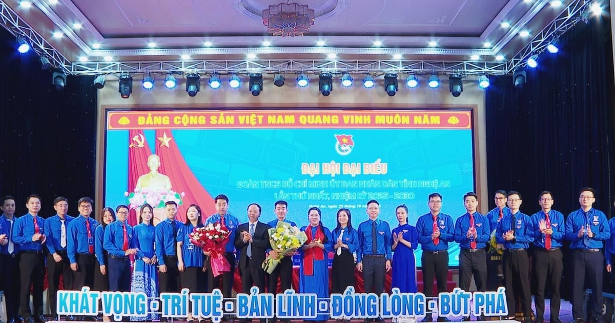 हो ची मिन्ह कम्युनिस्ट यूथ यूनियन ऑफ न्घे एन प्रांतीय पीपुल्स कमेटी की पहली कांग्रेस, कार्यकाल ...