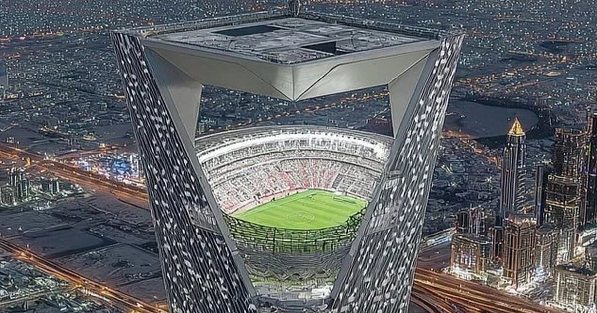 The truth about the "unique" stadium on a skyscraper in Saudi Arabia