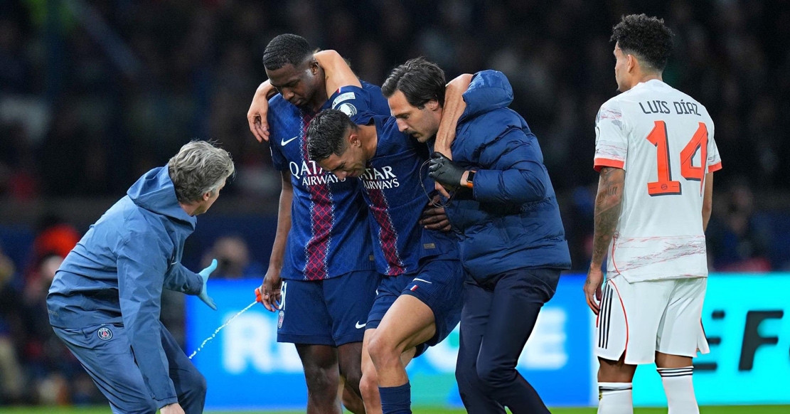 Hakimi burst into tears after Luis Diaz's malicious tackle