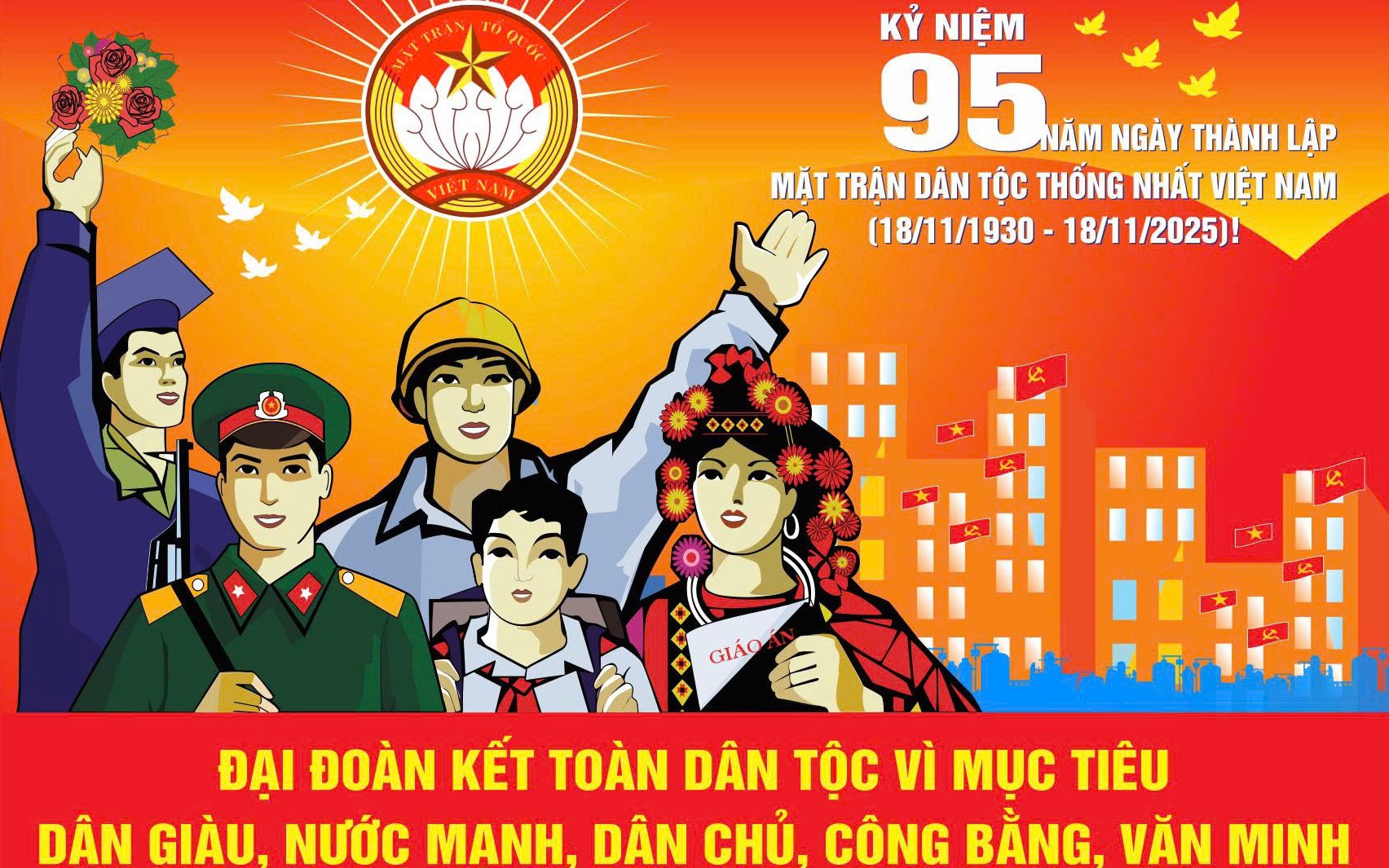 Spreading the meaning of the National Great Unity Day of Tay Tuu ward ...