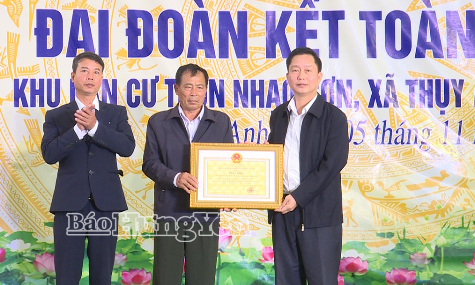 National Great Unity Day in Nhao Son village