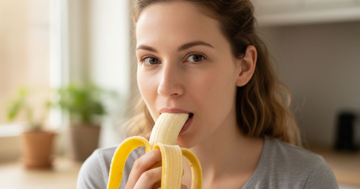 Bananen Auf Leeren Magen