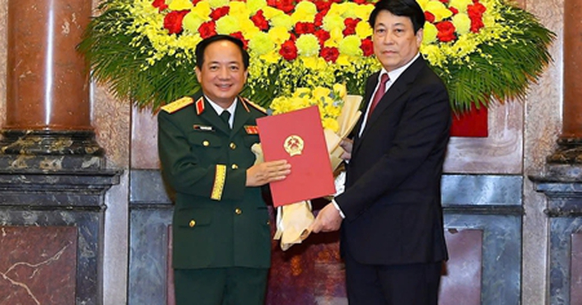 Le lieutenant-général Trinh Van Quyet a été promu au grade de général.