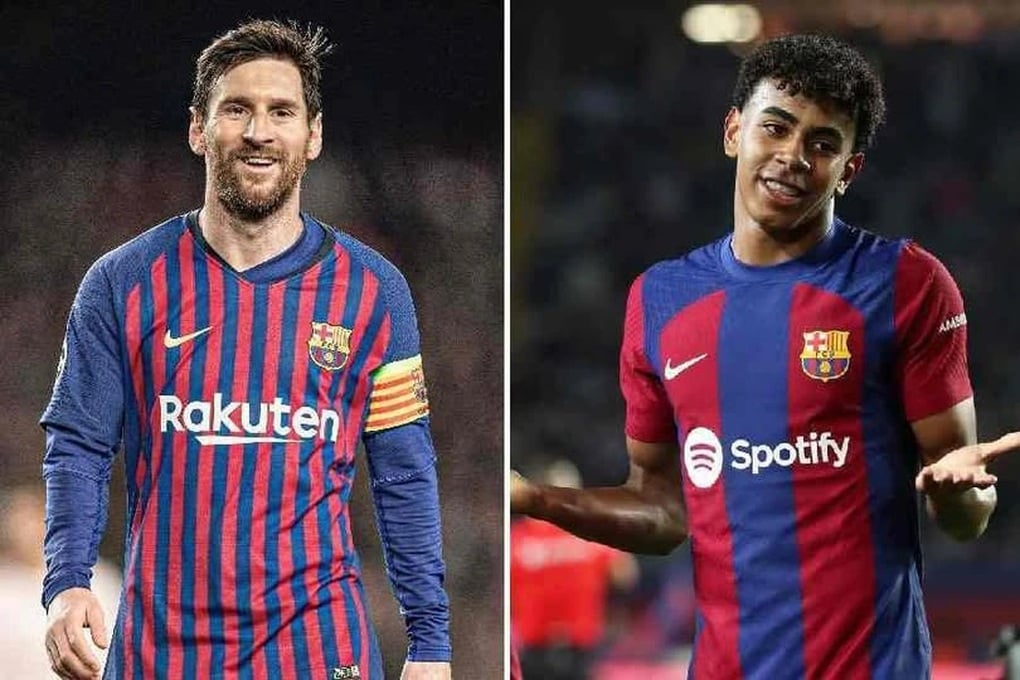 Lamine Yamal se compară cu Lionel Messi