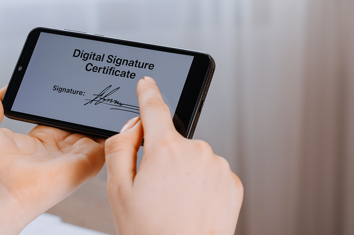 Regulations regarding the information format for digital signature ...