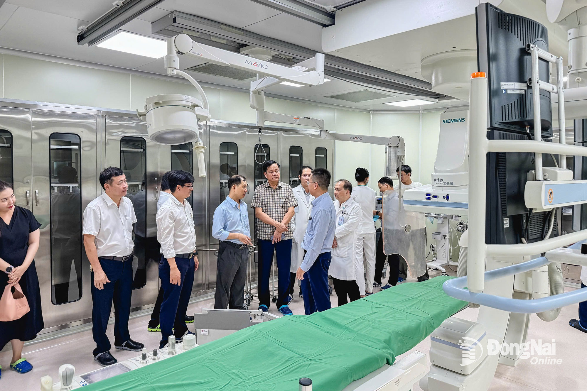 El Hospital Hoan My Dong Nai implementará la angiografía coronaria percutánea.