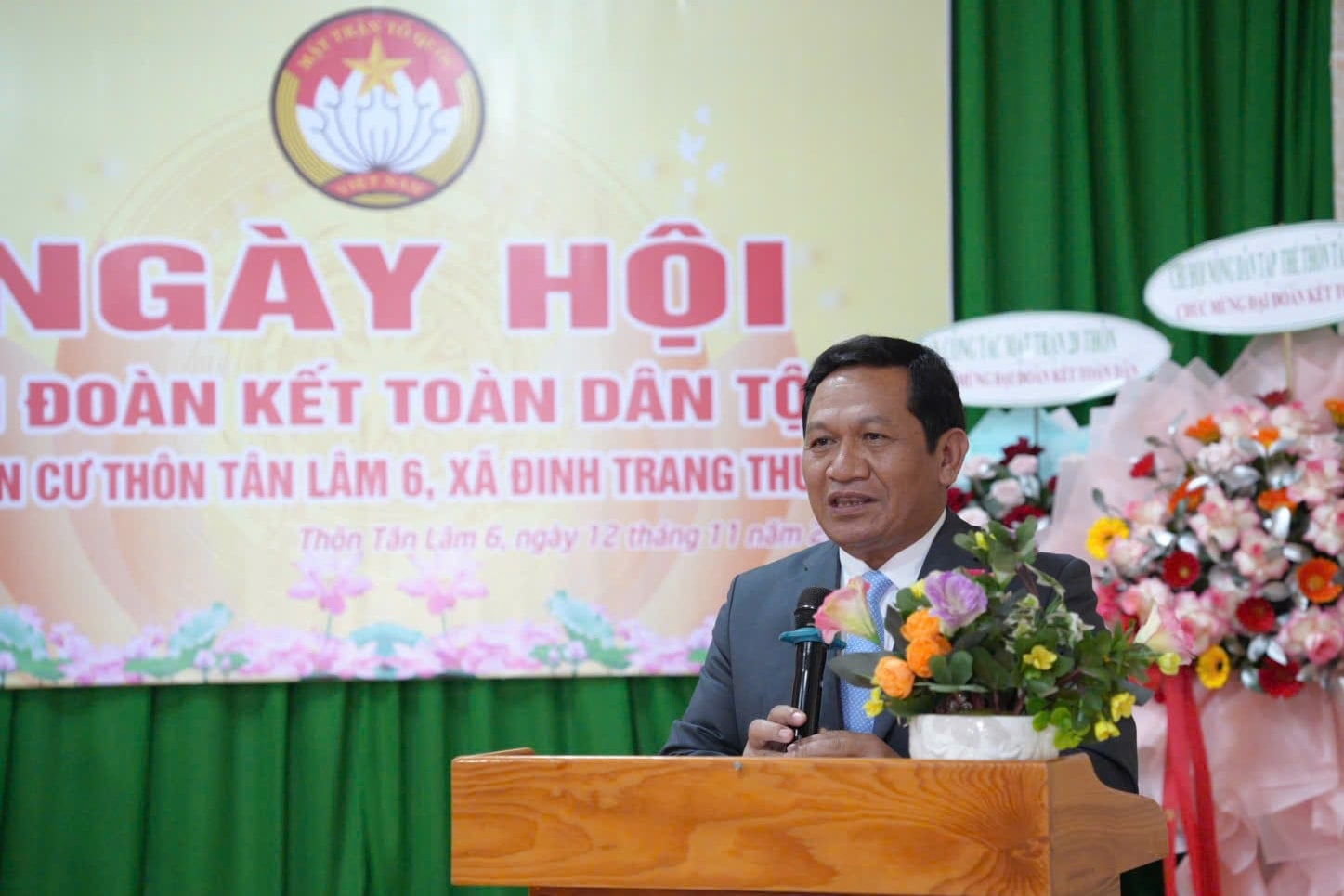 Vice Chairman of Lam Dong Provincial People's Council K'Mak attended ...