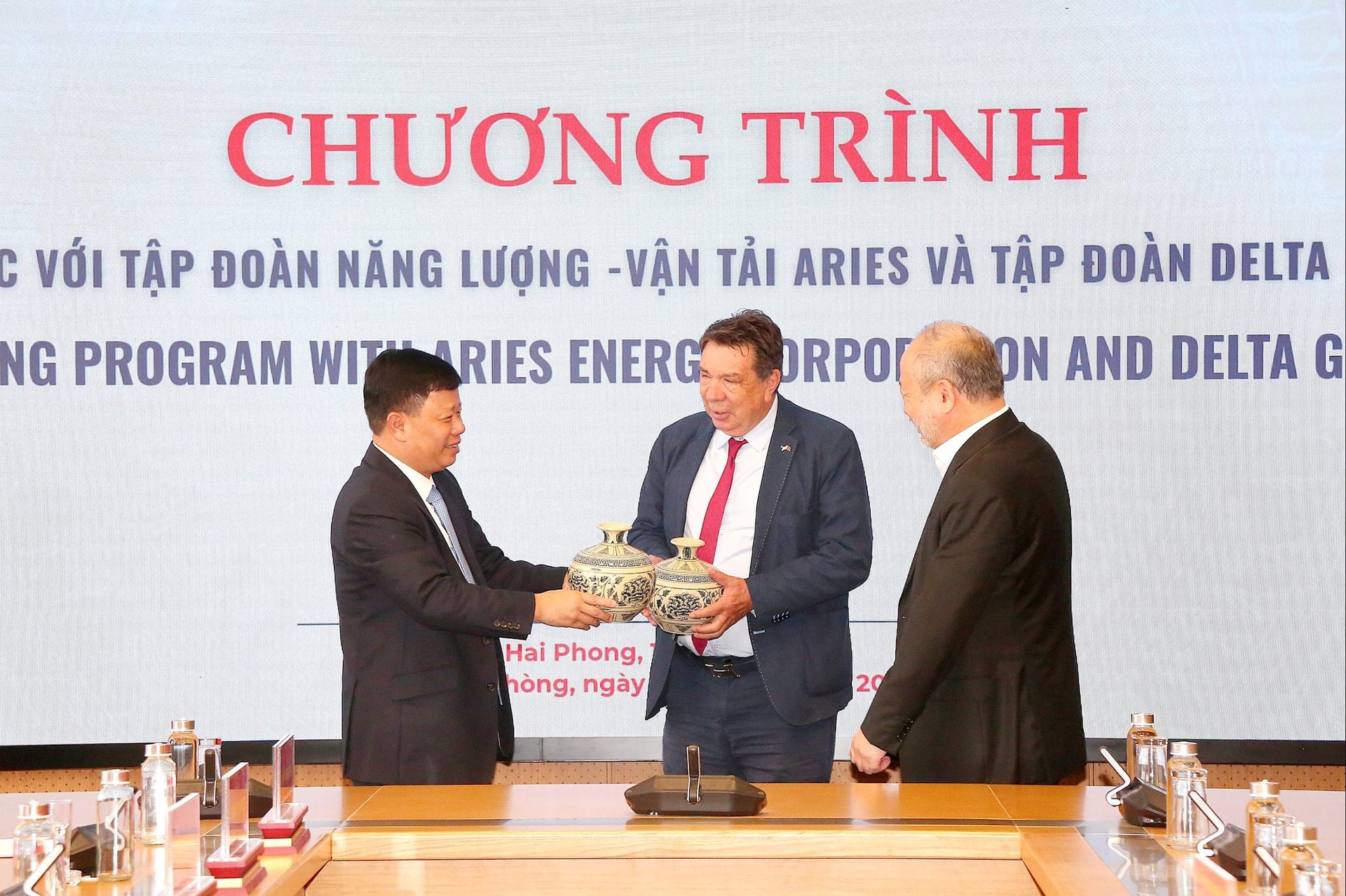 Two large corporations wish to cooperate in developing shipbuilding and ...