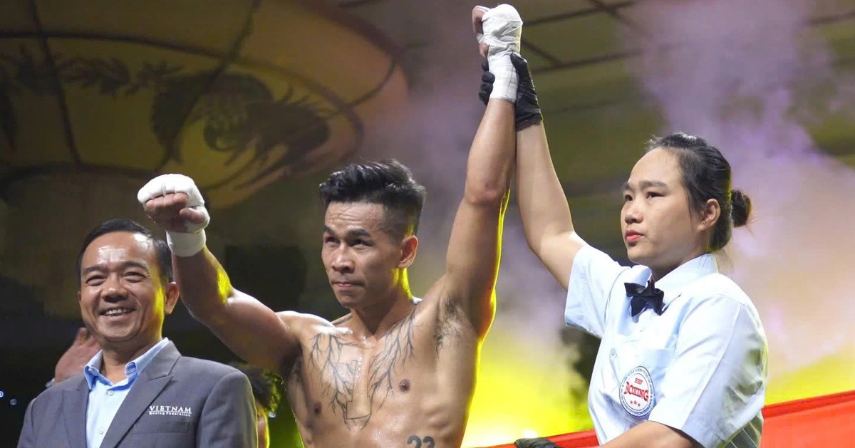 Tran Van Thao knocked out a Thai boxer on his return day.
