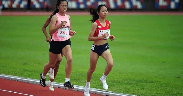 Luong Thi Khan successfully defended the women's 3,000m gold medal at ...