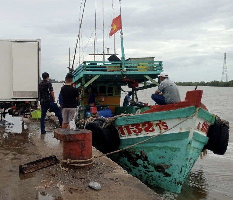 Ca Mau: Receiving fishing vessels for illegal, unreported and ...