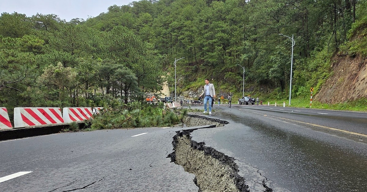 Prolonged heavy rain causes landslides and flooding on many national ...