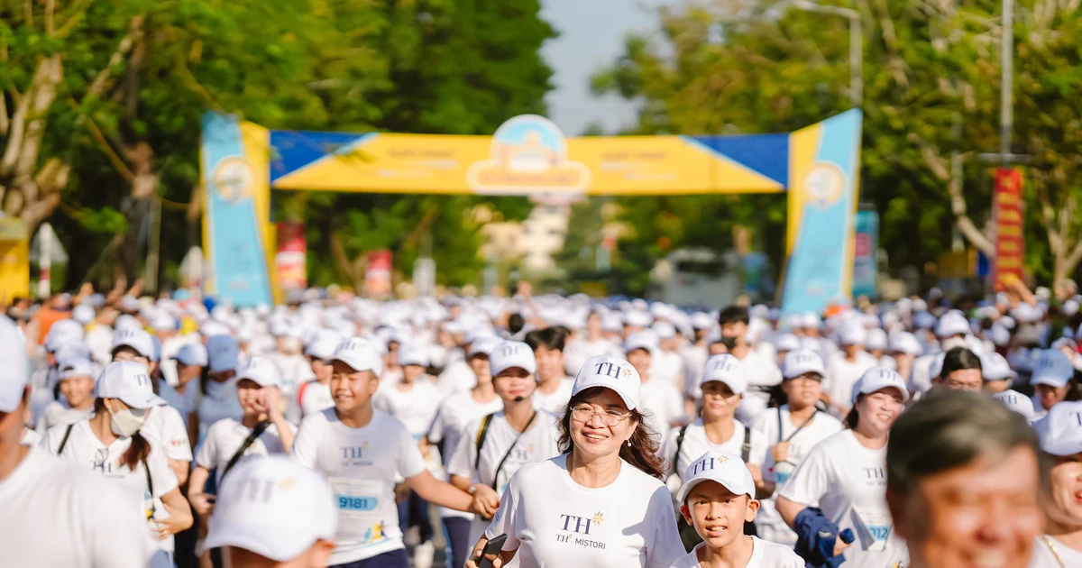 អ្នកចម្បាំង 10,322 នាក់រត់ 'ដើម្បីភាពរឹងមាំរបស់វៀតណាម' នៅ S-Race Can Tho