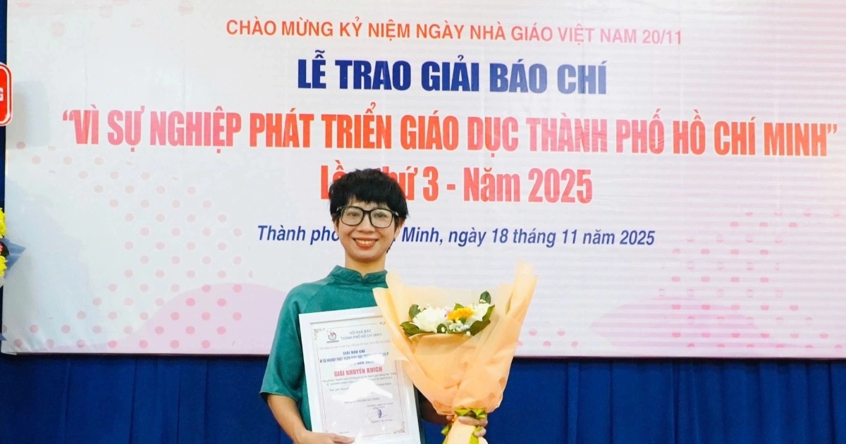 Dan Tri Newspaper won the Press Award for the cause of developing ...
