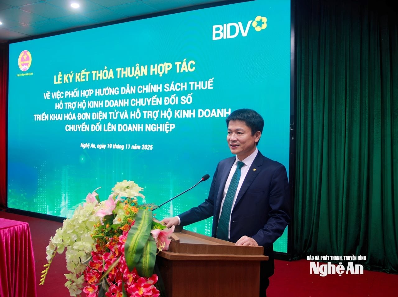 Nghe An Provincial Tax Department signed a comprehensive cooperation ...