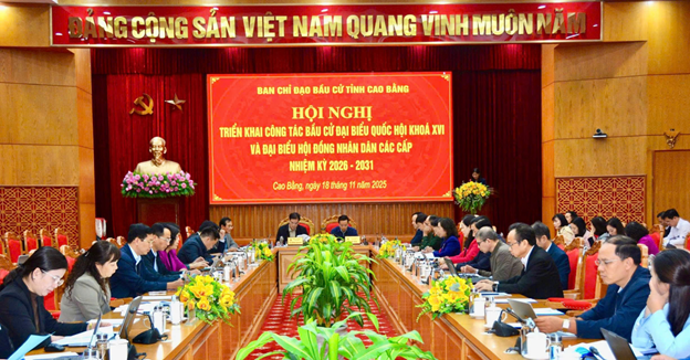 Cao Bang: Organizing a conference to deploy the election of deputies to ...