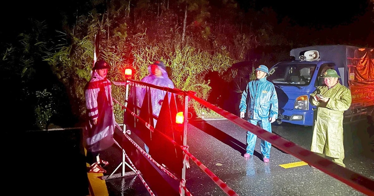 Lam Dong: Mimosa Pass landslide, 12 people urgently evacuated.