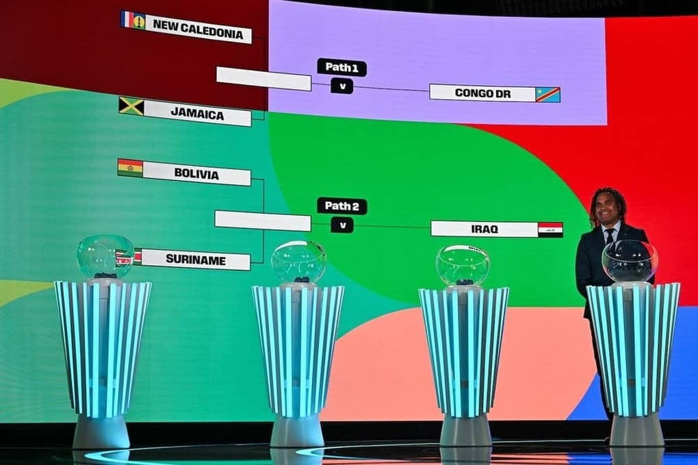 Bốc thăm vòng play-off World Cup 2026: Italy thở phào, Iraq gặp khó