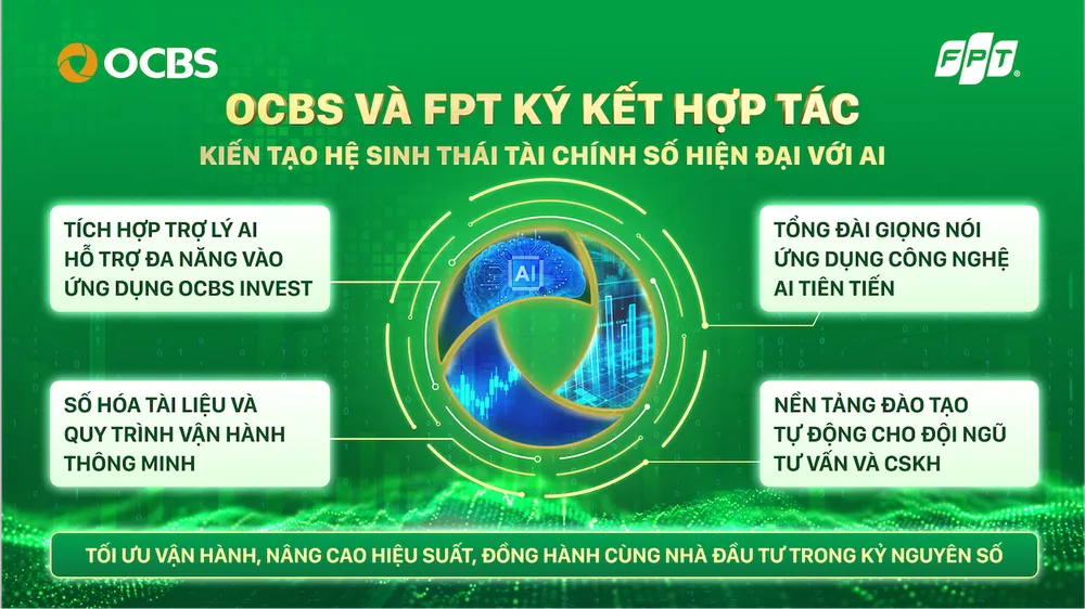OCBS and FPT signed a cooperation agreement to create an AI digital ...