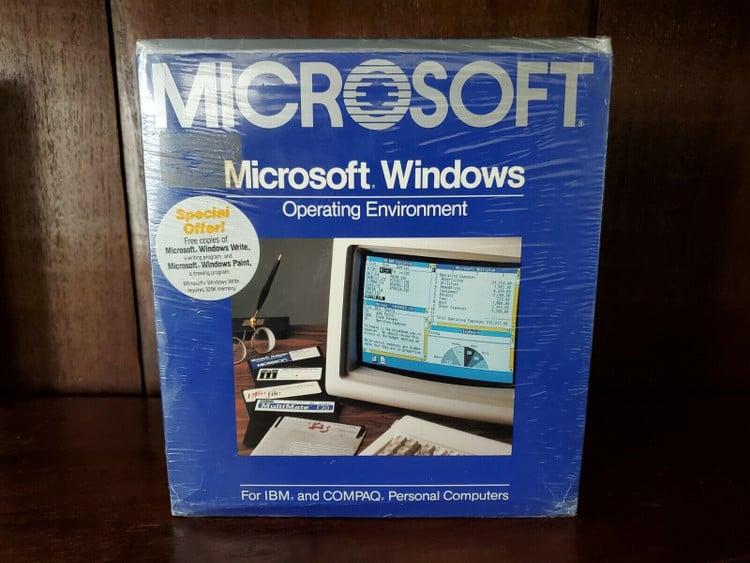Eine Fotoserie, die in die Vergangenheit von 40 Jahren Windows ...