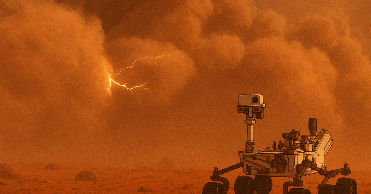 NASA probe unexpectedly discovers lightning on Mars