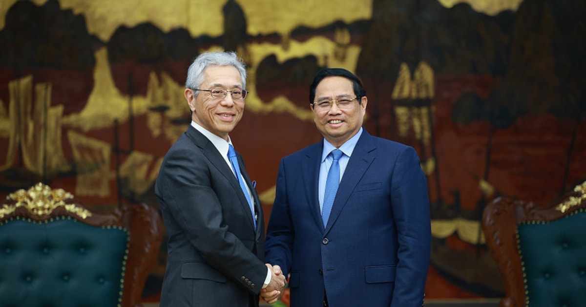 Prime Minister Pham Minh Chinh receives Chairman and CEO of Mitsui ...