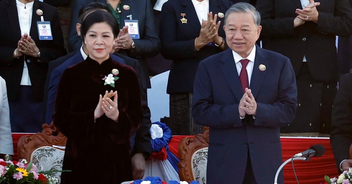 General Secretary To Lam attends the 50th Anniversary of Laos National Day