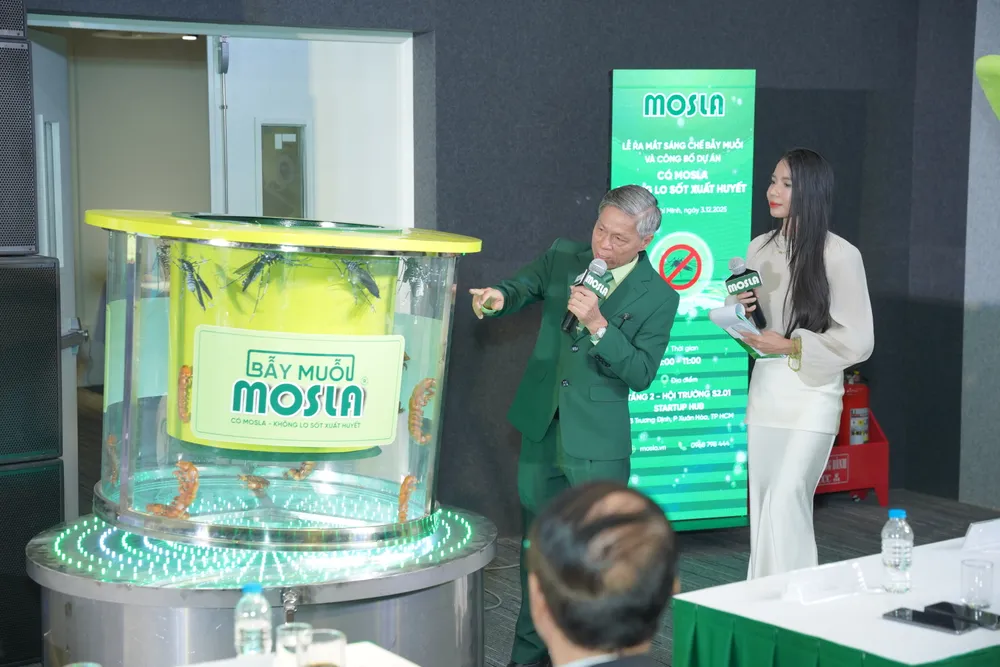 Mosla tặng 1.000 bẫy muỗi trong chiến dịch "xanh" phòng chống sốt xuất ...