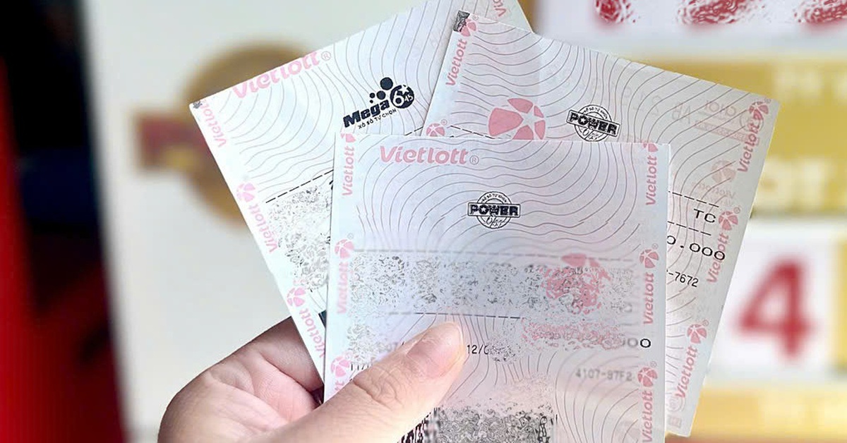 Vietlott: Another person won more than 18 billion VND, tens of ...